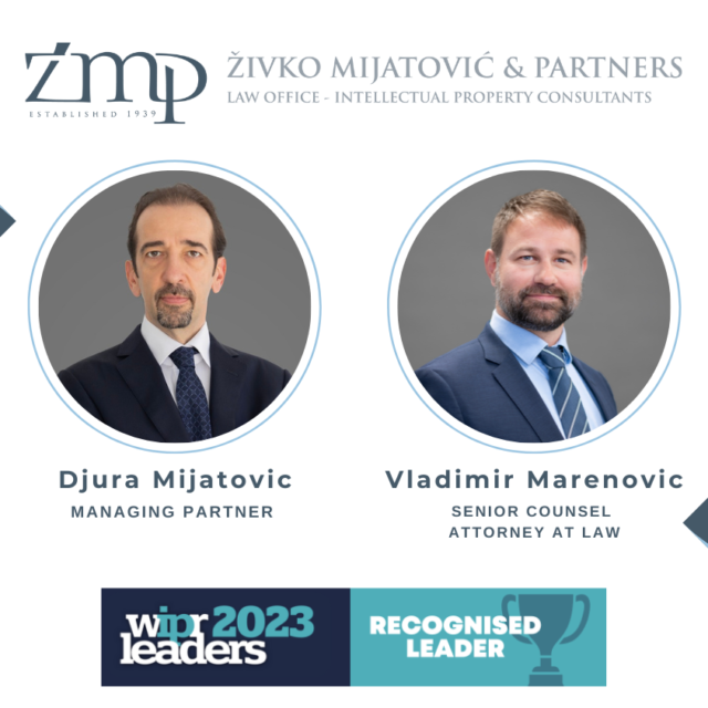 Trademarks - Zivko Mijatovic & Partners