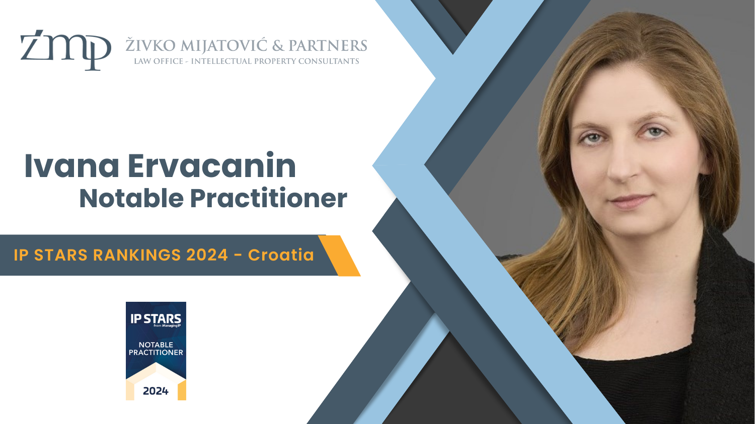 Ivana Ervacanin Recognized